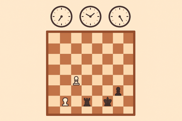 The 50/50 rule in chess — CHECKMAT